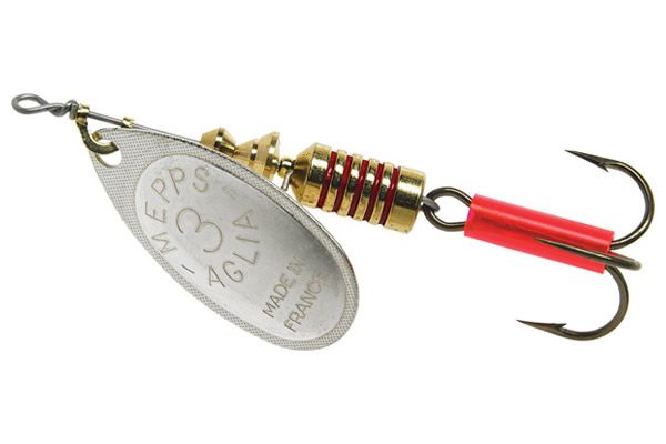Mepps Agila Silver Size 1 Lure - Johnson Ross Tackle