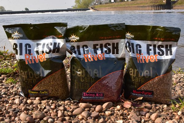 Dynamite Baits Big Fish River Pellets Shrimp & Krill 1.8kg - Johnson ...