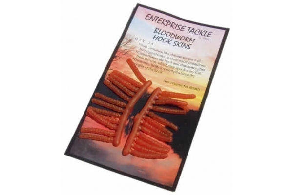 Enterprise Tackle Hook Skins - Bloodworm - Johnson Ross Tackle