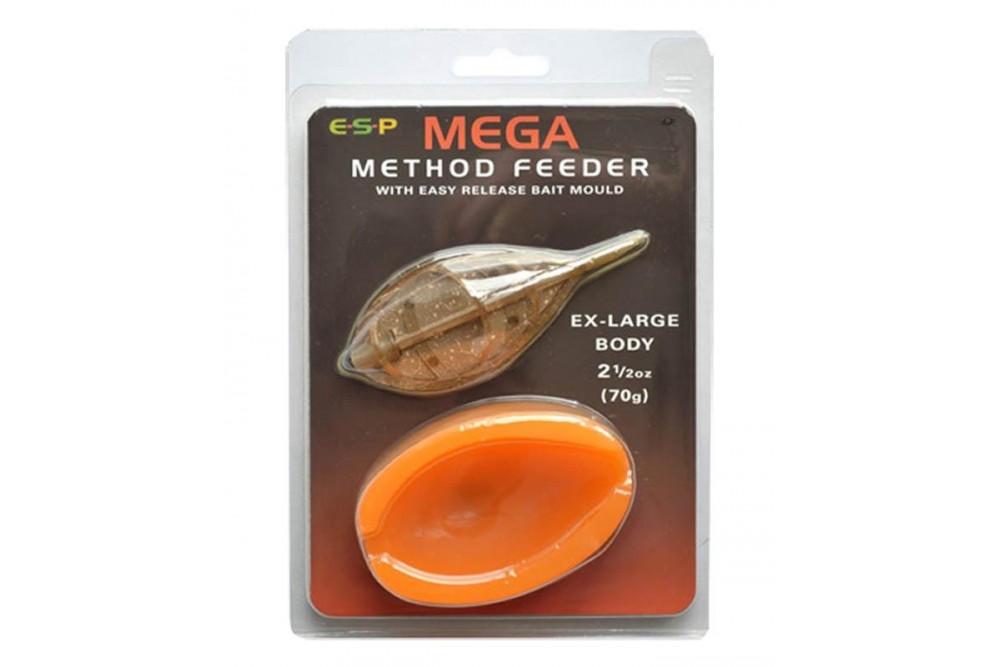 ESP Mega Method Feeder XL 2.5oz With Mould - Johnson Ross Tackle